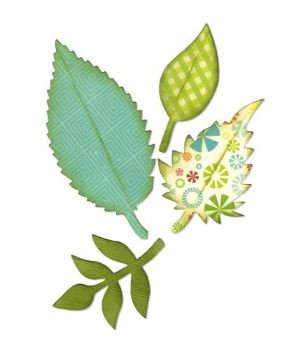 L- SIZZIX TROQUEL GRUESO HOJAS EILEEN HULL | 661111 – 3d4 Designers