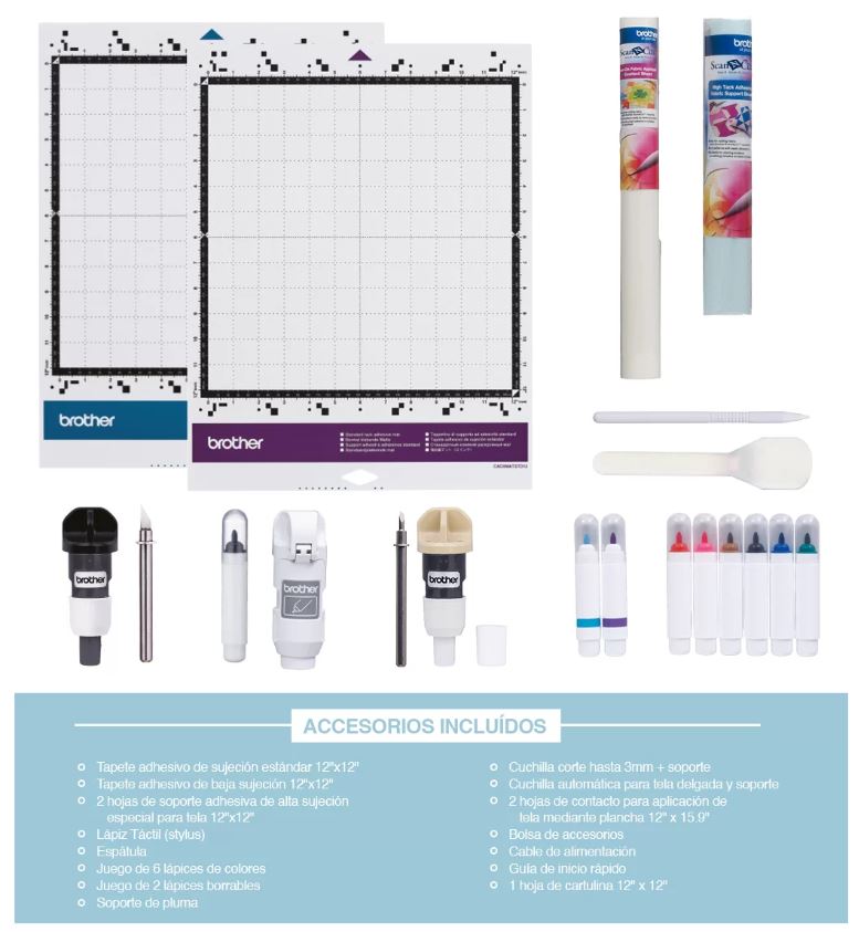 Mini plotter de corte Scan N Cut Brother SDX225 – 3d4 Designers